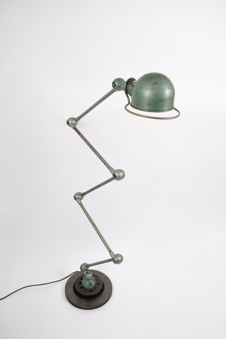 Jieldé 5 Armed Floor Lamp Vespa Green For Sale at 1stDibs