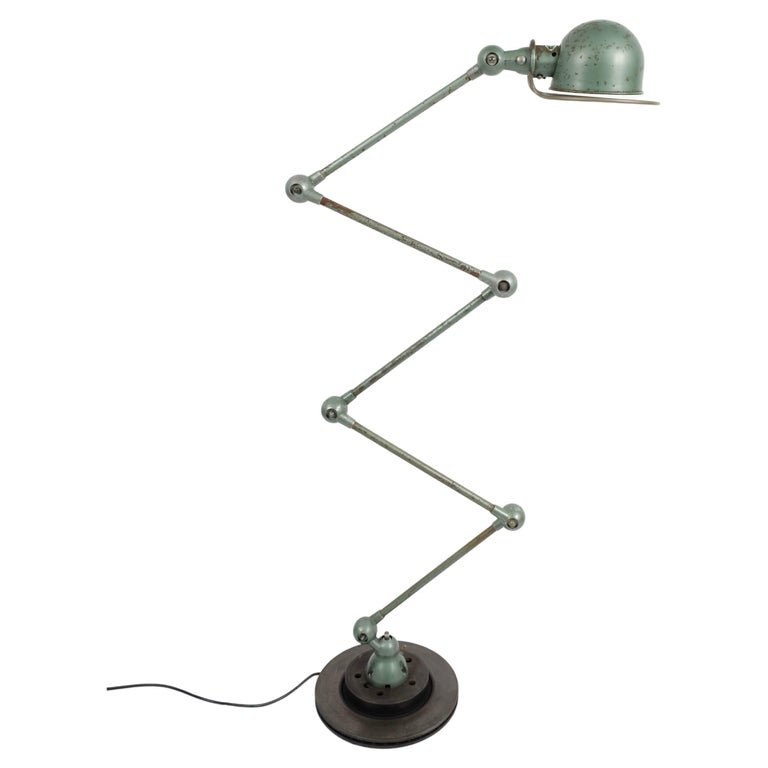 Jieldé 5 Armed Floor Lamp Vespa Green For Sale at 1stDibs