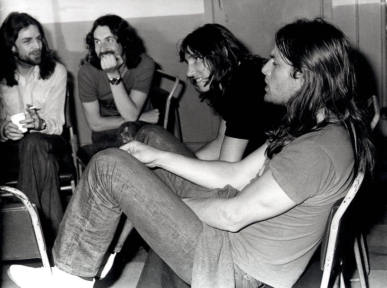 Jill Furmanovsky - Pink Floyd Dressing Room 1972 For Sale at 1stDibs