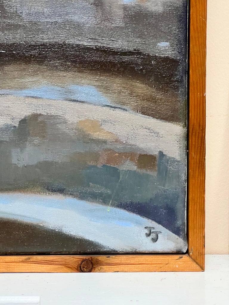 Jill Jackson - Modern British Oil Painting Bell Ringers in Church ...