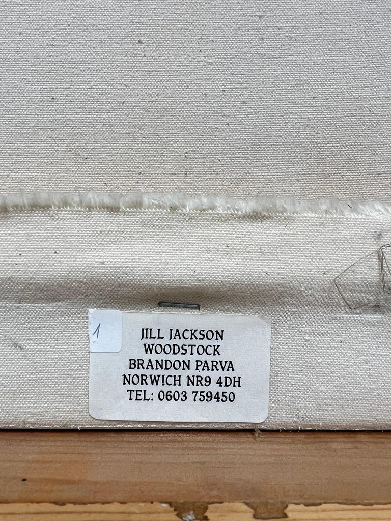 Jill Jackson - Modern British Oil Painting Bell Ringers in Church ...