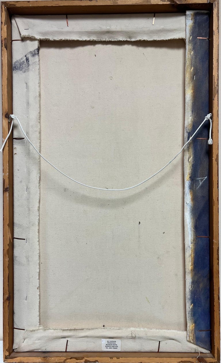 Jill Jackson - Modern British Oil Painting Bell Ringers in Church ...