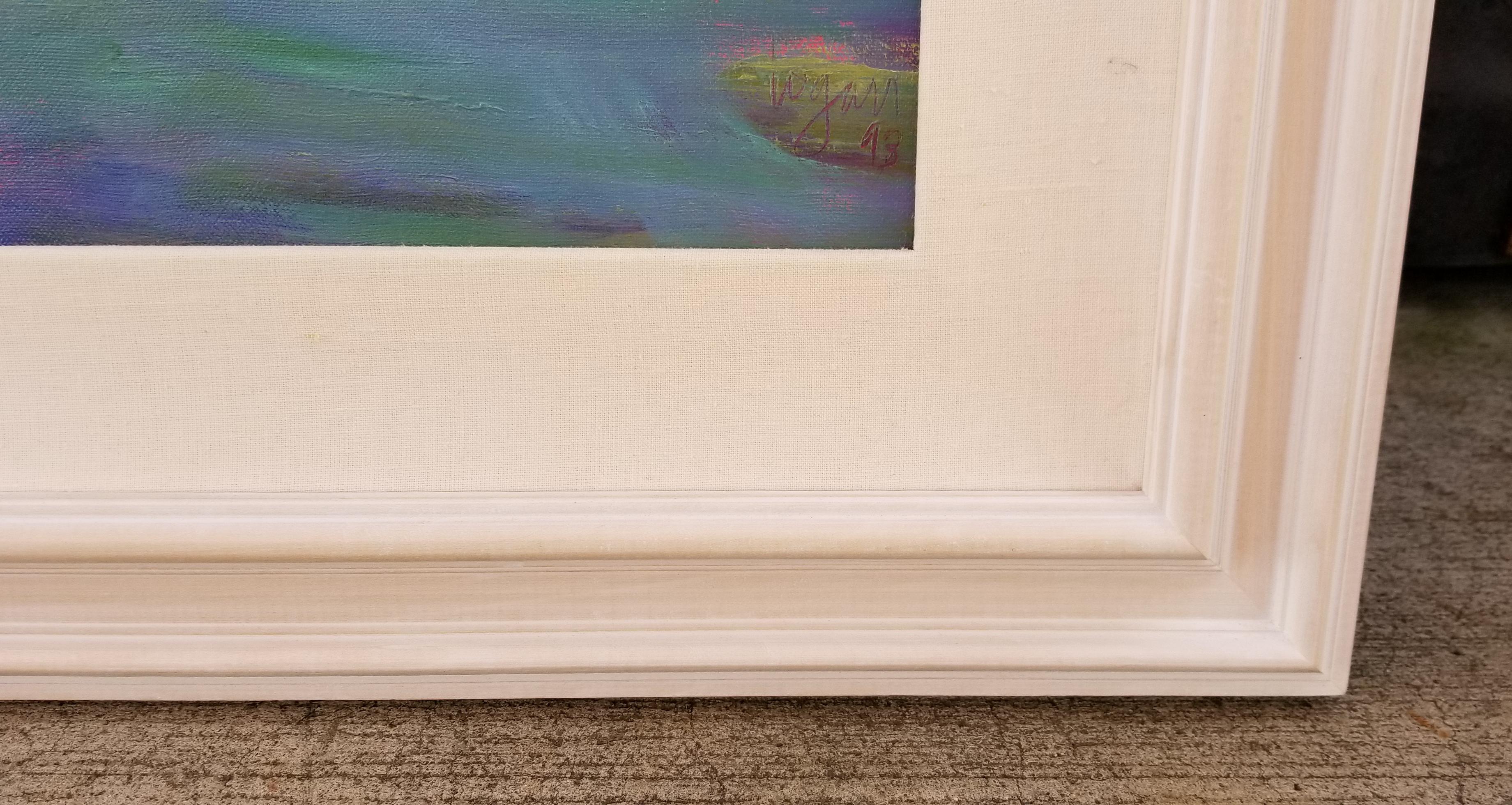 Jill Logan Abstract Expressionist Painting For Sale at 1stDibs