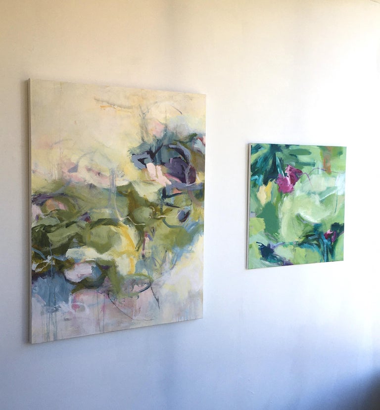 Jill Morton - Summer Perfume, Painting, Abstract, Floral For Sale at ...