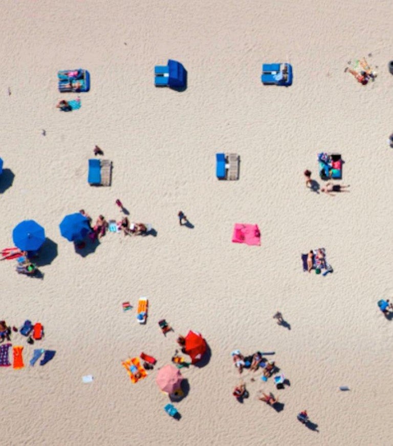 Jill Peters - "Beach II", Aerial Photograph For Sale at 1stDibs