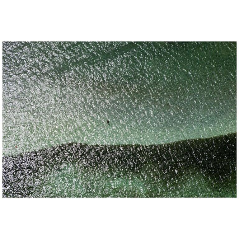 Jill Peters - Lone Swimmer, 2015 Aerial Photograph at 1stDibs