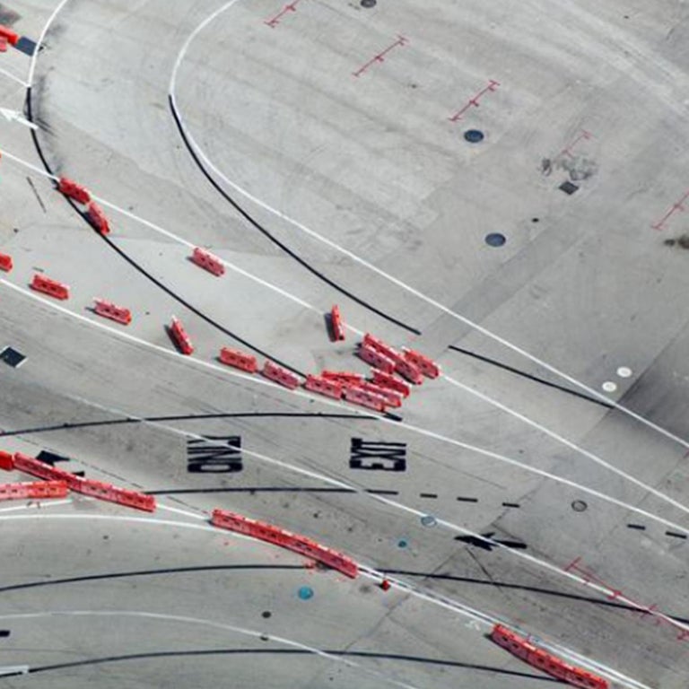 Jill Peters - Port of Miami. Aerial Landscape limited edition color ...