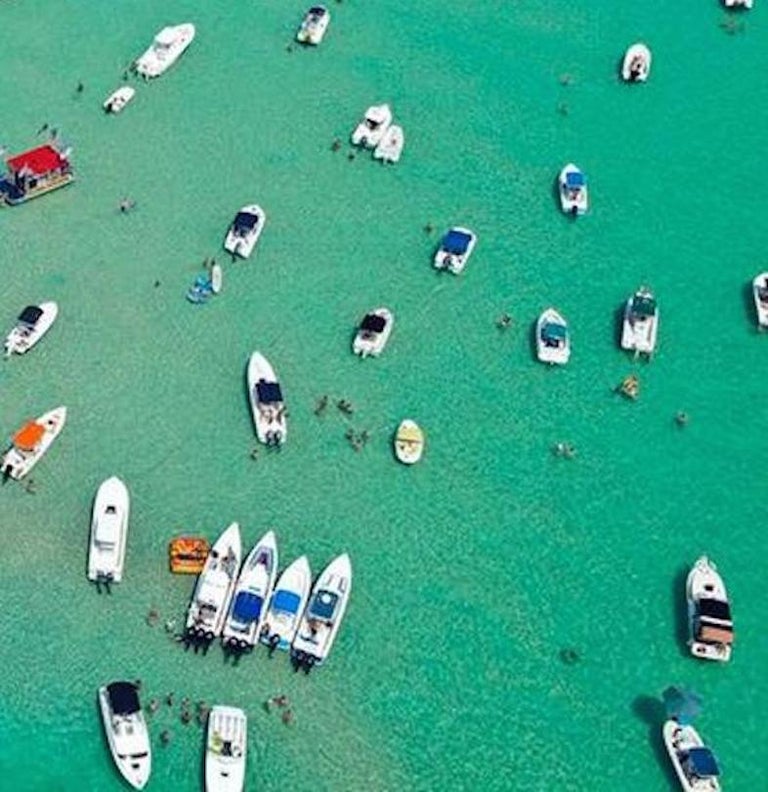 Jill Peters - Sandbar. Areal Landscape ocean limited edition color ...