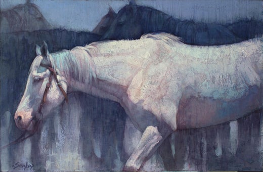 Jill Soukup - "Jake and Yellow No. 2" Oil Painting For Sale at 1stDibs ...