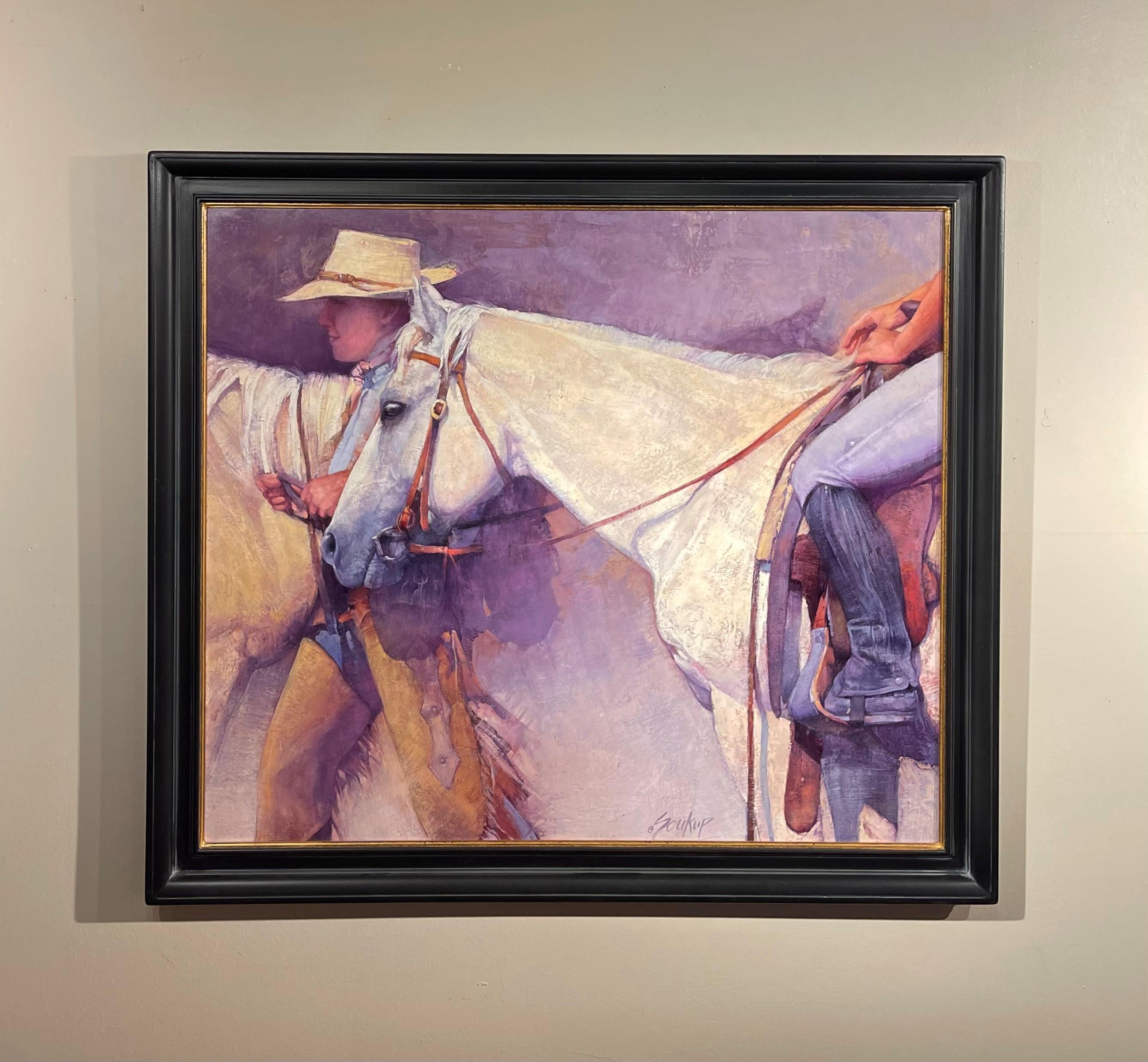 Jill Soukup - "East Meets West" Oil Painting For Sale at 1stDibs