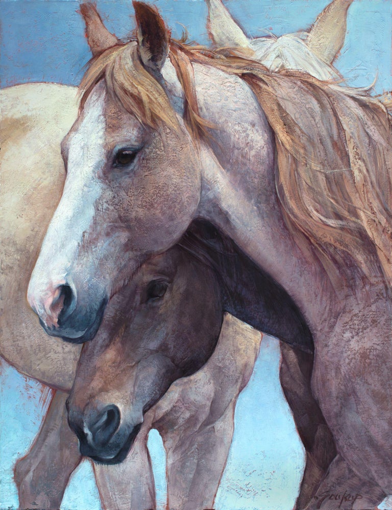 Jill Soukup - "Elmo and Friends (Butters and Jenny)" Oil Painting at ...