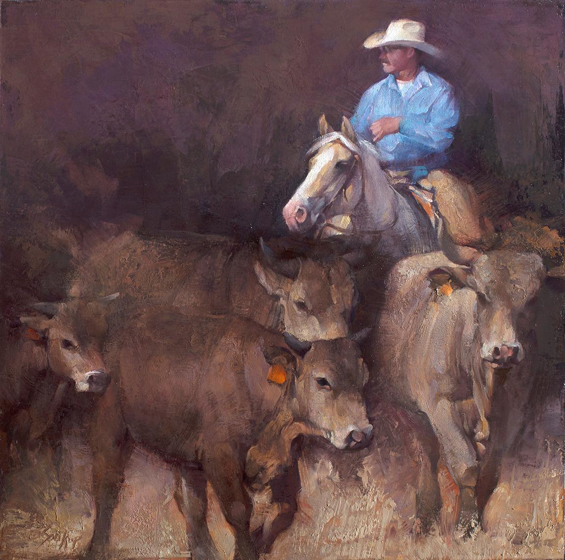 Jill Soukup - "Jake and Yellow No. 2" Oil Painting For Sale at 1stDibs ...