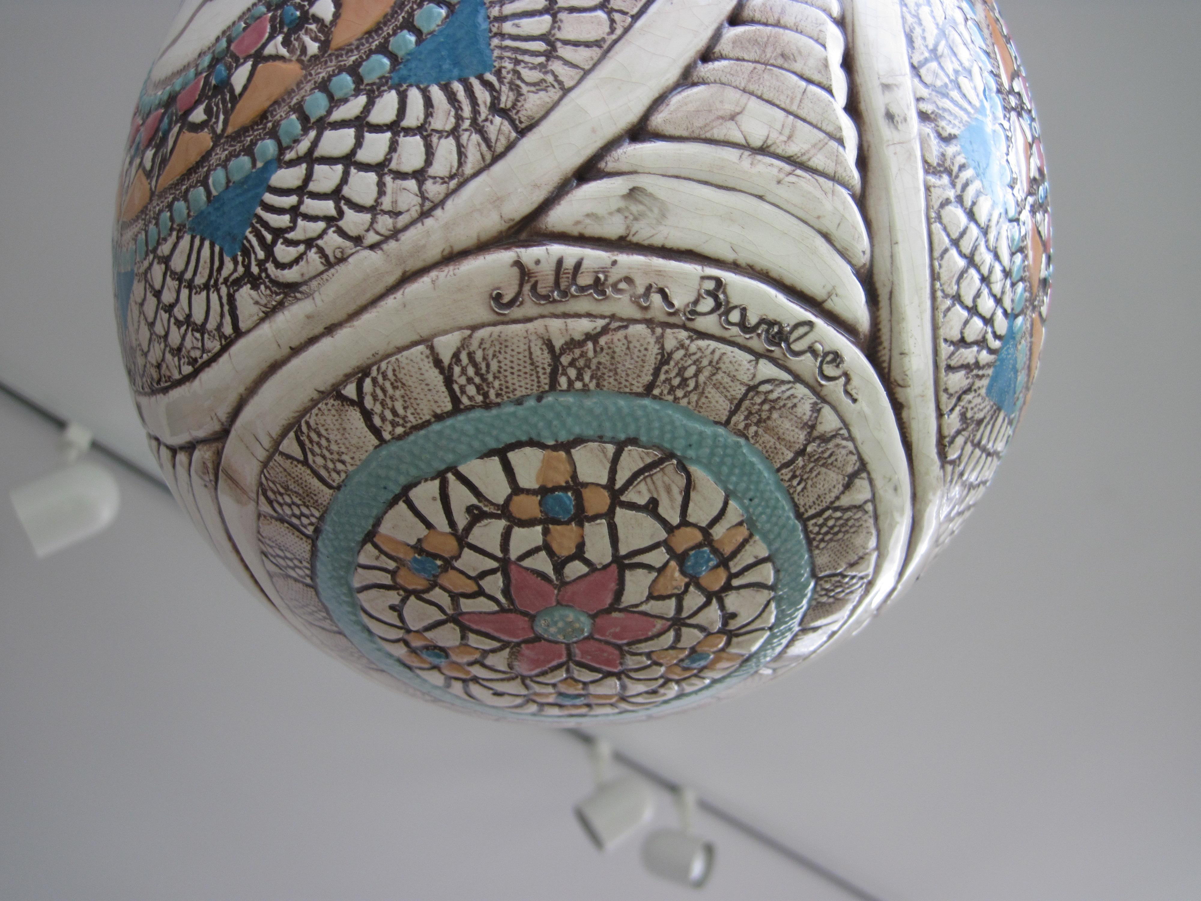 Jillian Barber Hanging Planter Pot at 1stDibs