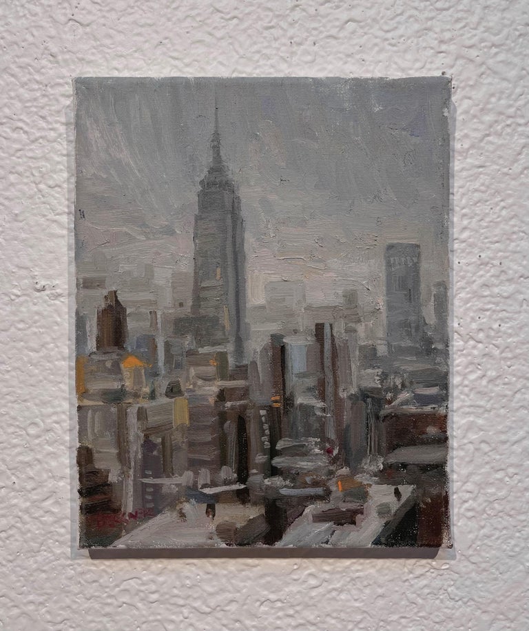 Jim Beckner - "Empire View" Oil Painting For Sale at 1stDibs