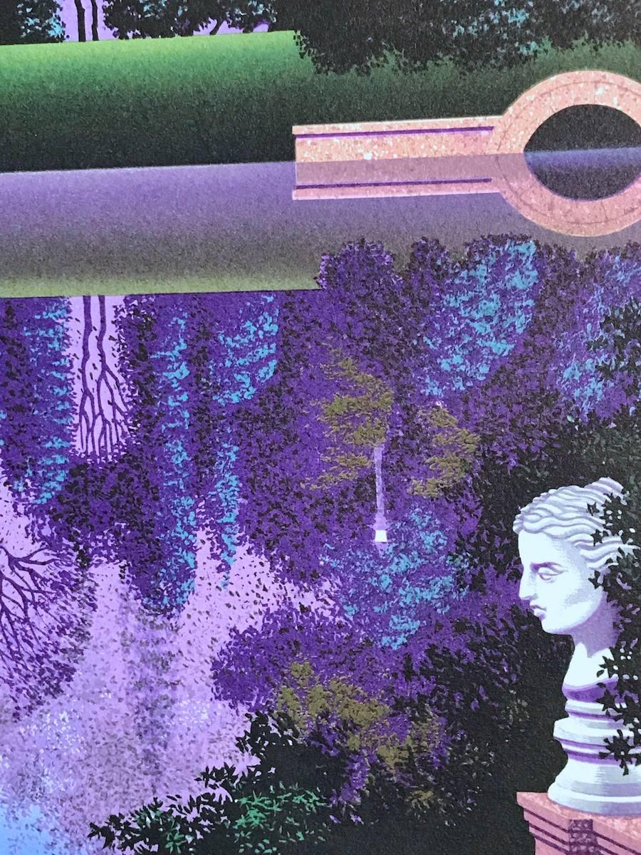 Jim Buckels - PHAEDRA'S VIGIL Signed Lithograph Purple Fantasy ...