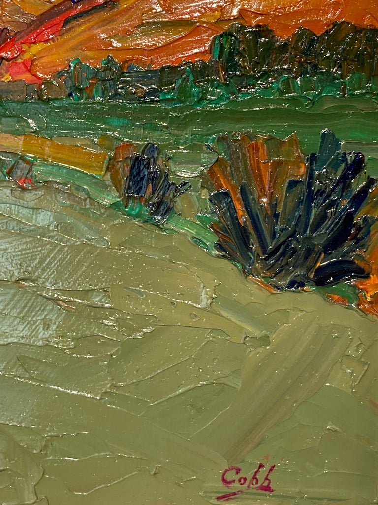 Jim Cobb - 'Arizona Highways' by James Cobb, Oil on Panel Painting For ...