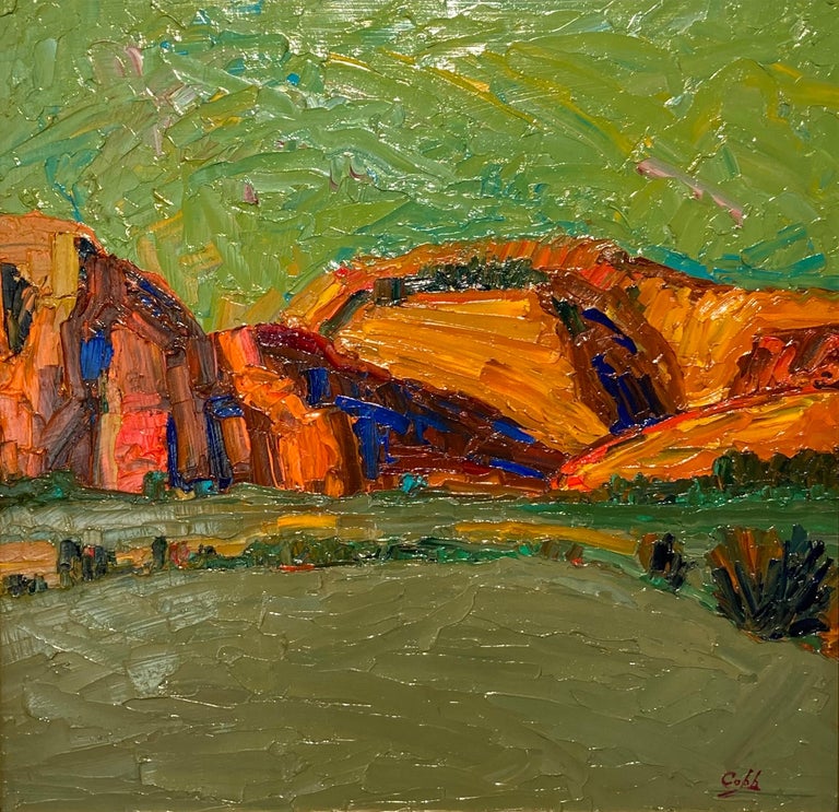 Jim Cobb - 'Arizona Highways' by James Cobb, Oil on Panel Painting For ...