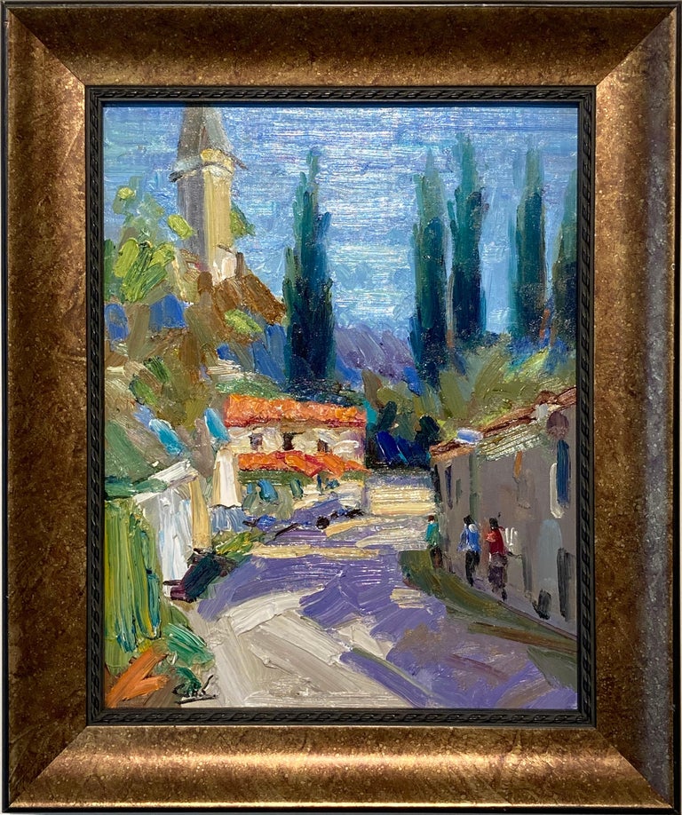 Jim Cobb - ''Italia,'' by James Cobb, Oil on Linen Painting For Sale at ...