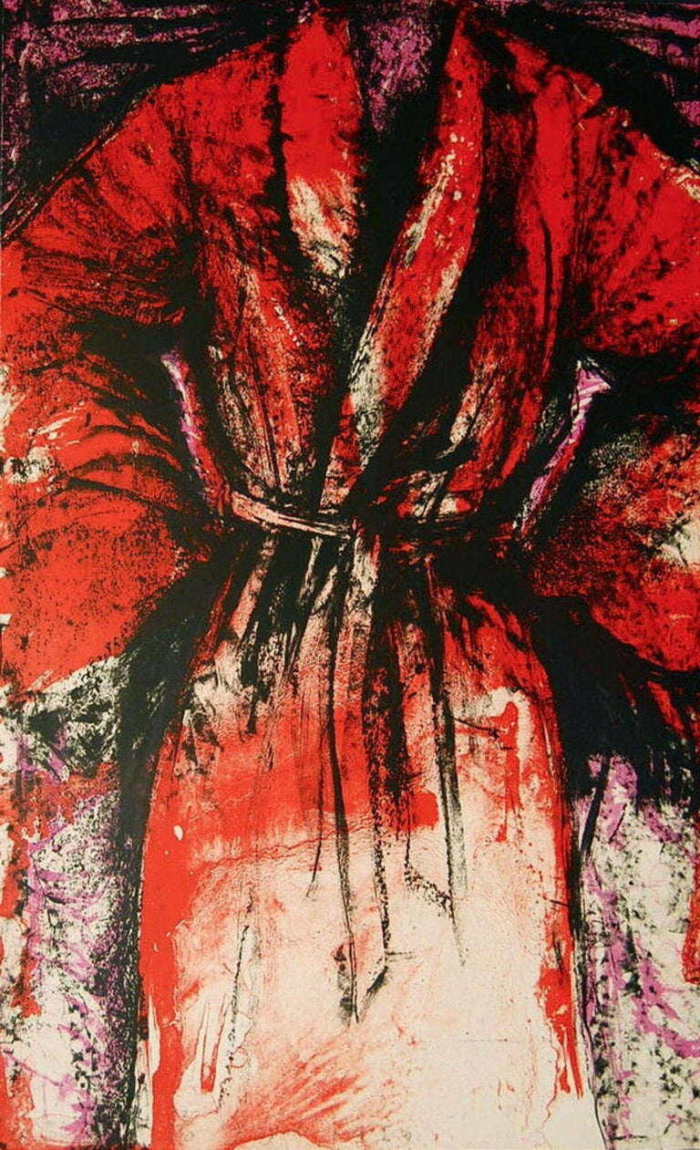 Jim Dine - A Robe In Los Angeles at 1stDibs