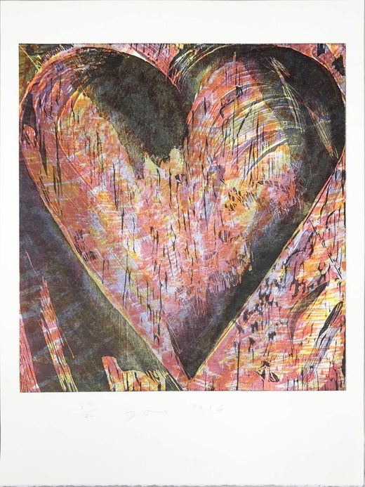 Jim Dine - Jim Dine Tool Box 2 Screenprint with Collage, 1966 For Sale ...