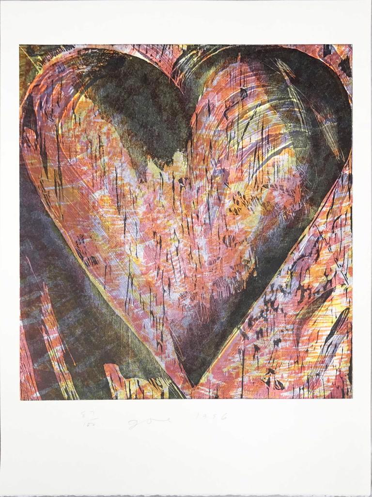 Jim Dine - Heart for BAM For Sale at 1stDibs