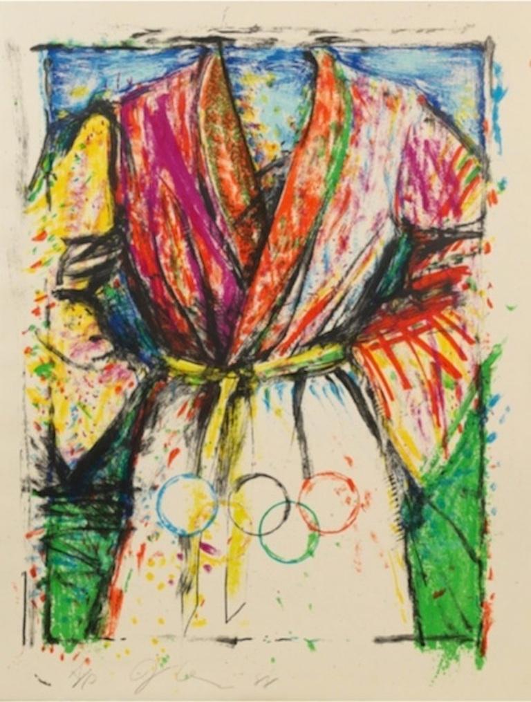 Jim Dine - Olympic Robe For Sale at 1stDibs