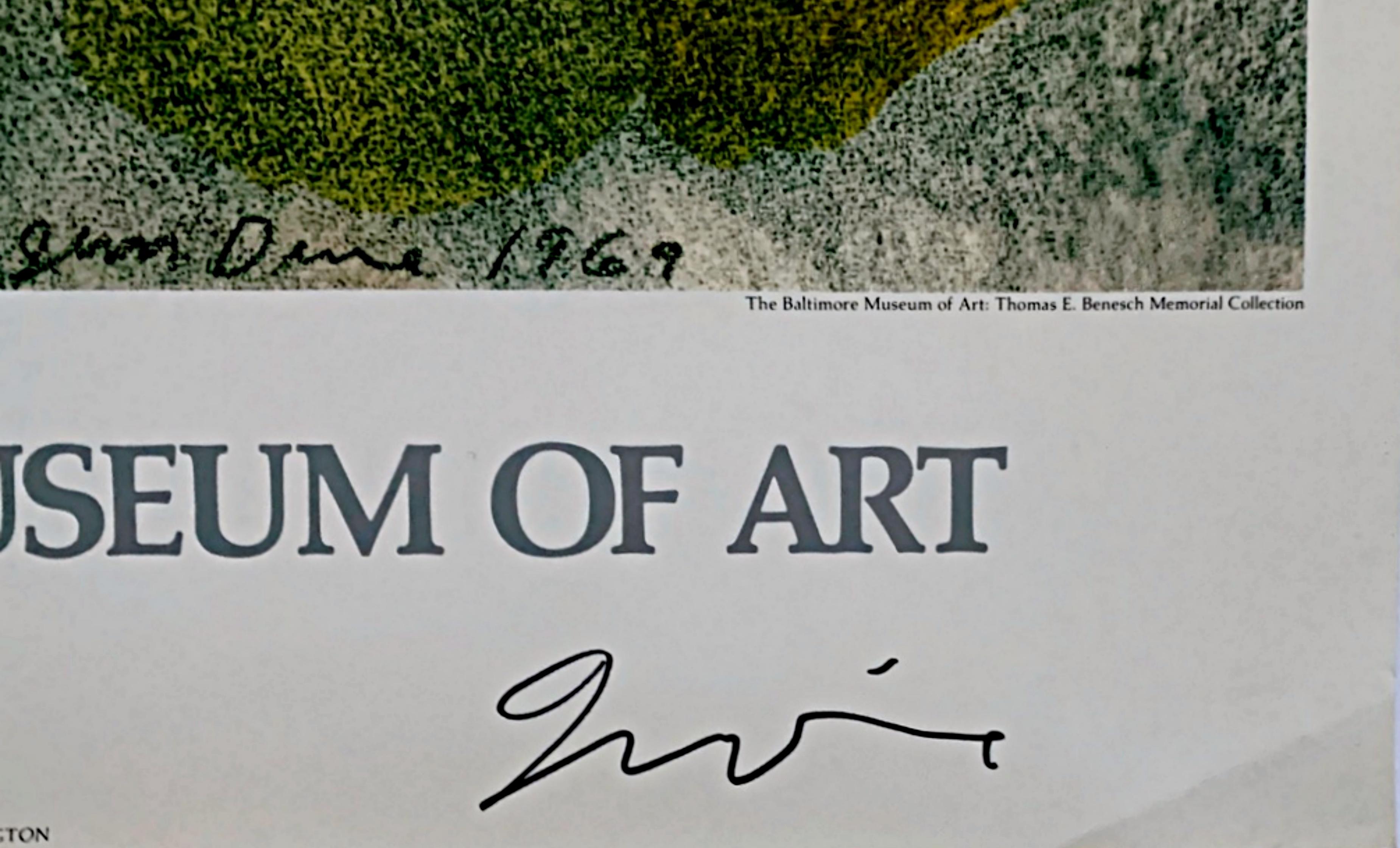 Jim Dine - The Baltimore Museum of Art (Hand Signed by Jim Dine) For ...