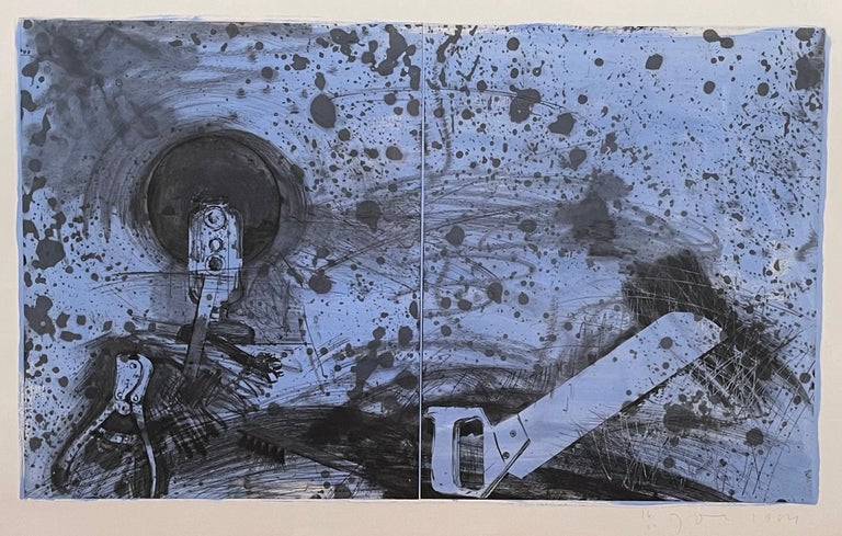 Jim Dine - THE NEW FRENCH TOOLS 5 - BOULEVARD VICTOR DOUBLE SKY. For ...