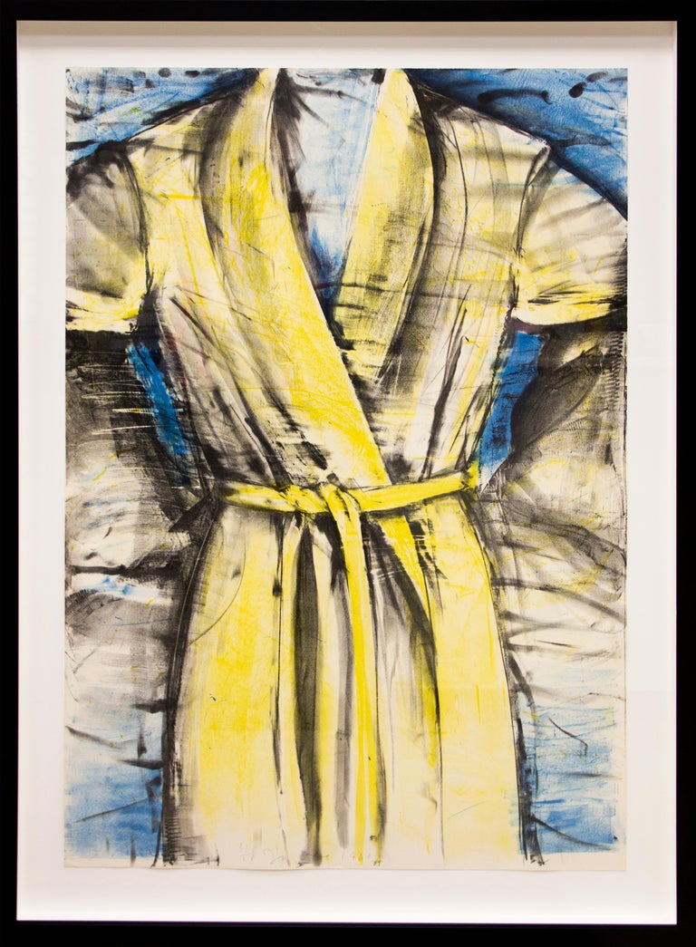 Jim Dine - Yellow Dressing Gown, 1980 Popular Image by 1960s Master Pop ...