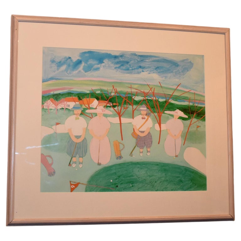 Jim Hill 1988 Hand Signed Lithograph For Sale at 1stDibs