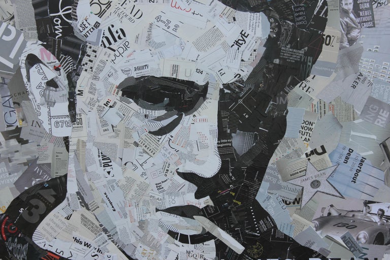 Jim Hudek - "James Dean Forever Young" Pop Assemblage Portrait For Sale ...