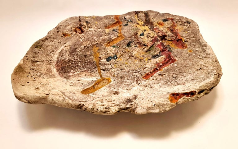 Jim Leedy - Untitled Slab with Coloured Tears (#891) For Sale at 1stDibs