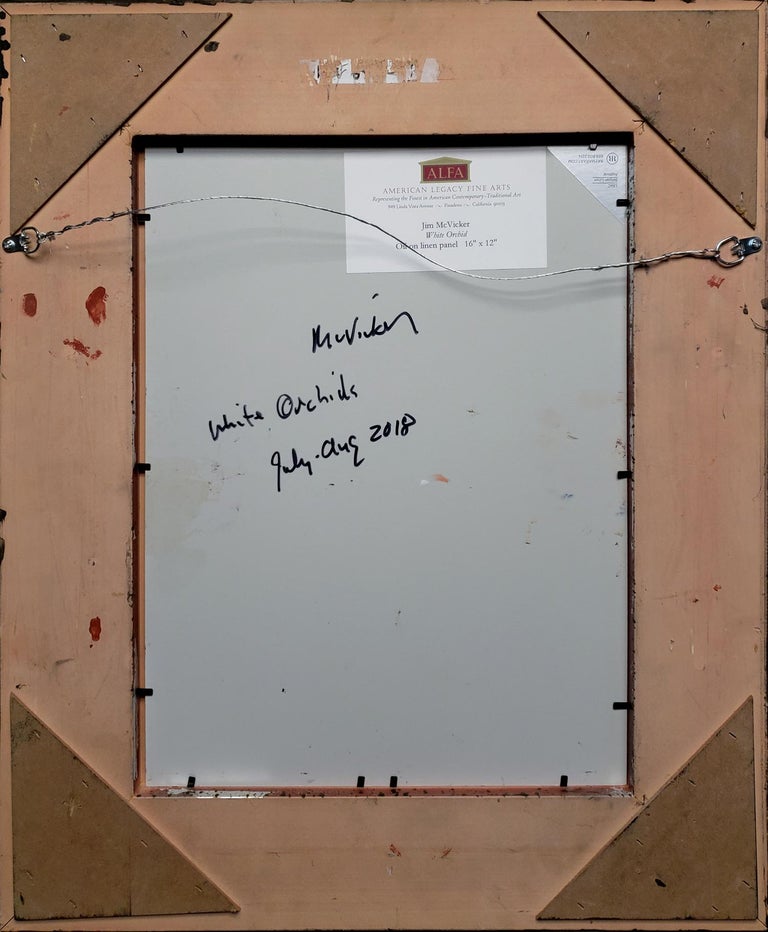 Jim McVicker - White Orchid For Sale at 1stDibs