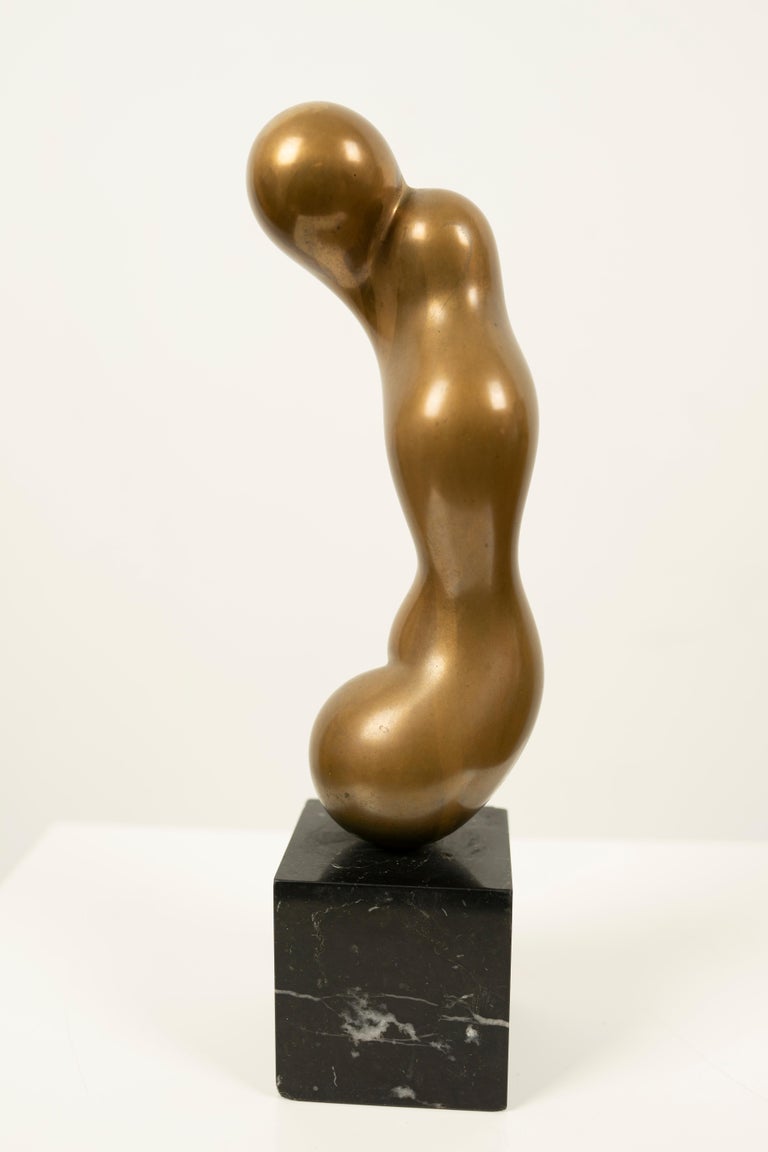 Jim Ritchie - Figural Abstract Bronze Sculpture James Ritchie French ...
