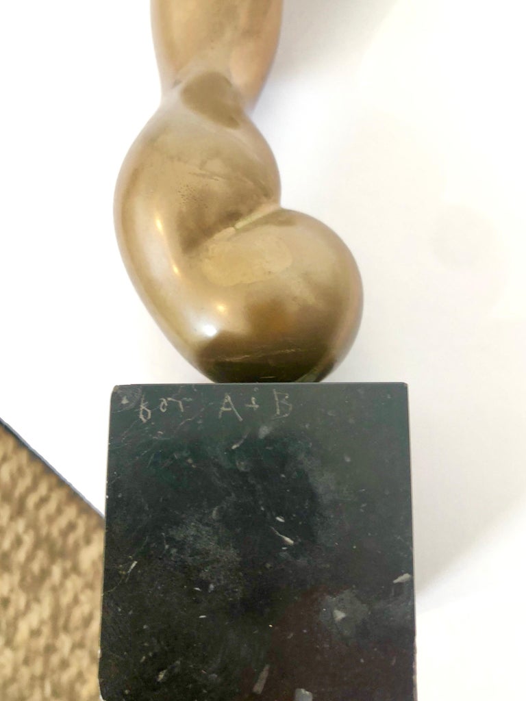 Jim Ritchie - Figural Abstract Bronze Sculpture James Ritchie French ...