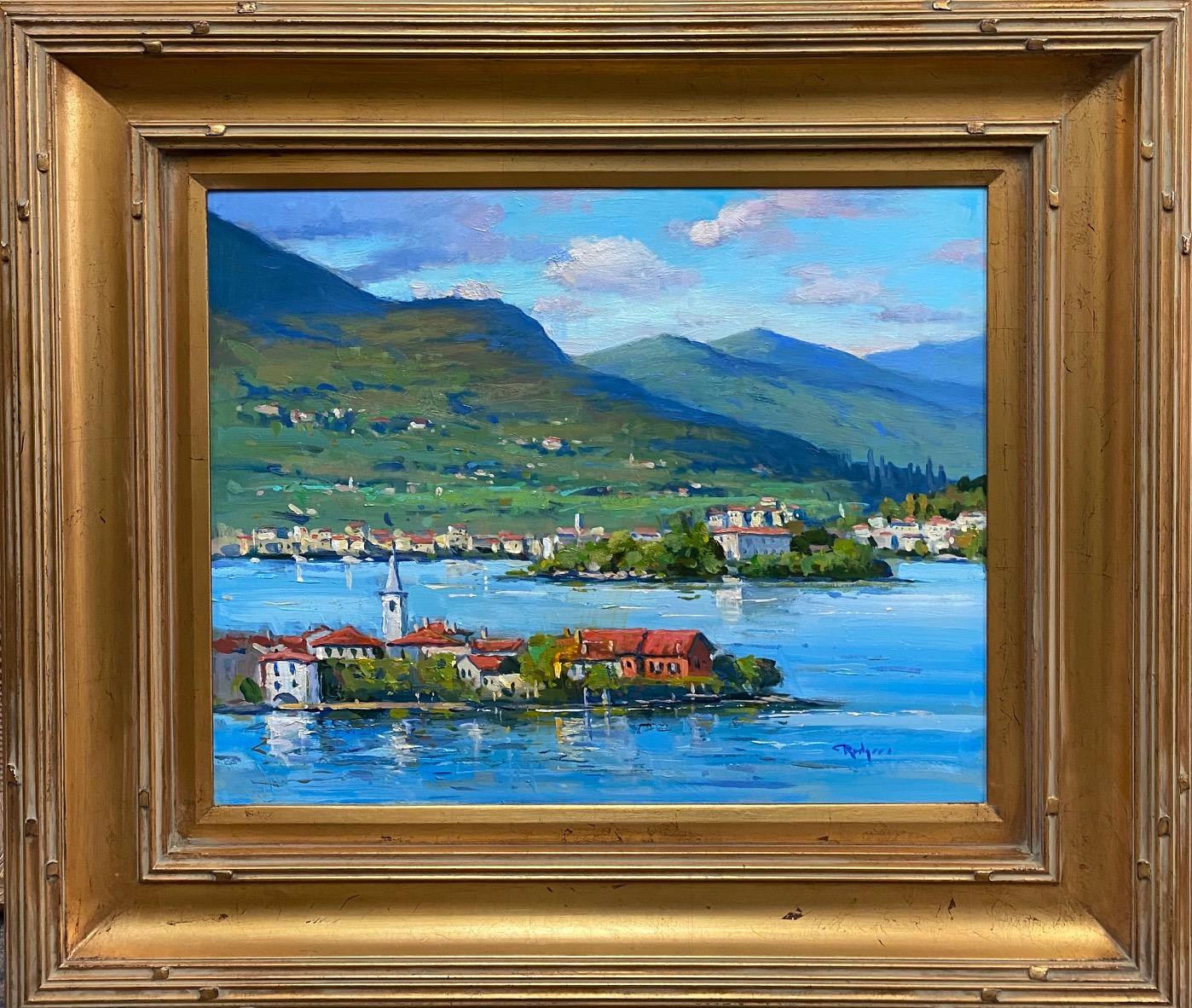 Jim Rodgers - Cat Boat in the Marshes, original marine landscape For ...