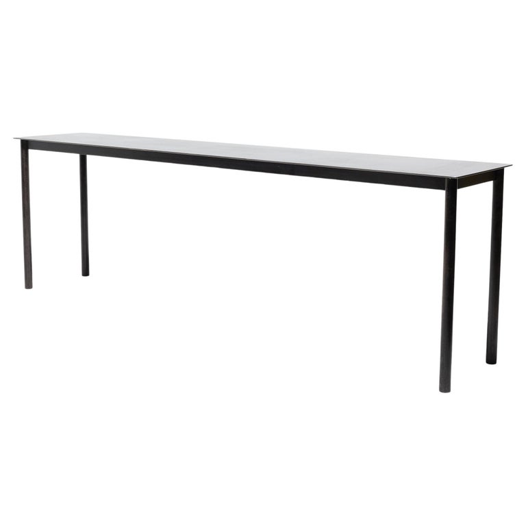 Jim Rose Ming Steel Offering Table For Sale at 1stDibs