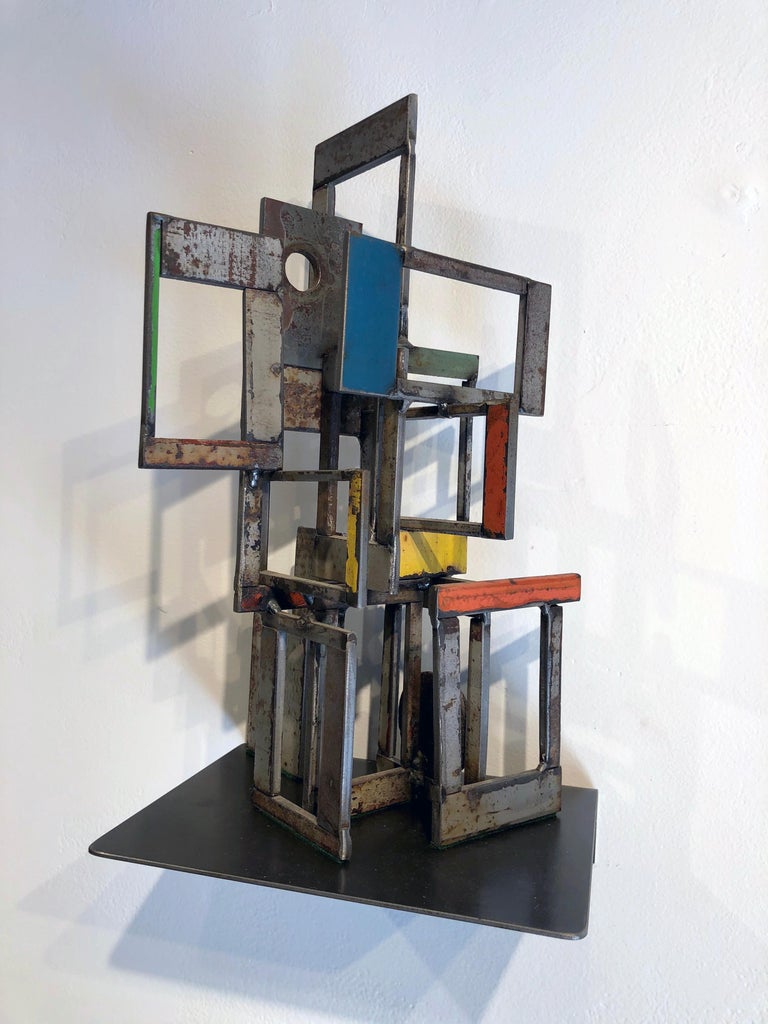 Jim Rose - Object 1978, Steel Structure, Welded Sculptural Object Made ...