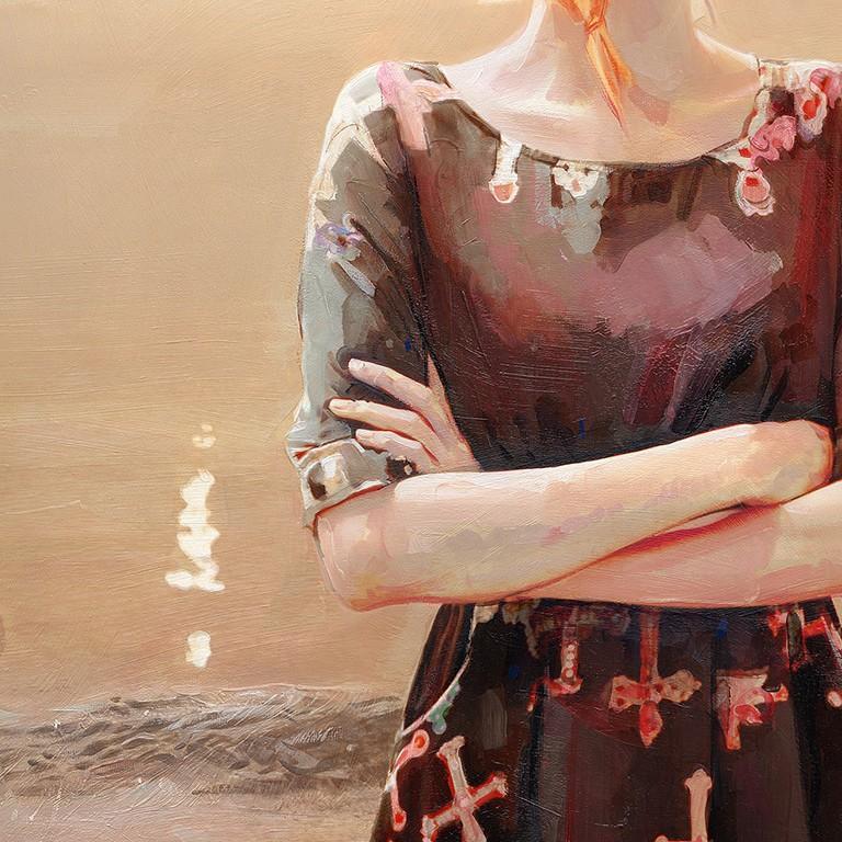 Jim Salvati - Simone 2, Realism Oil Painting, Contemporary Portrait ...