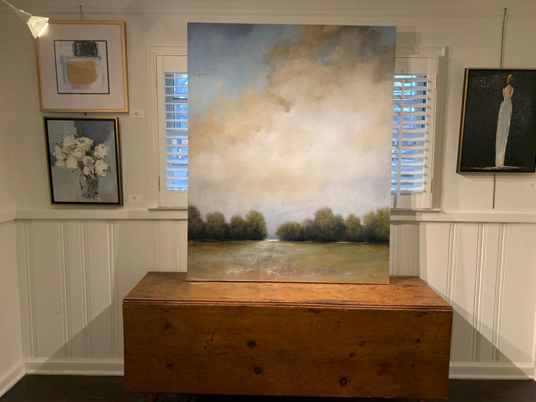 Jim Seitz - Summer Breeze From by Jim Seitz, Large Vertical Landscape ...