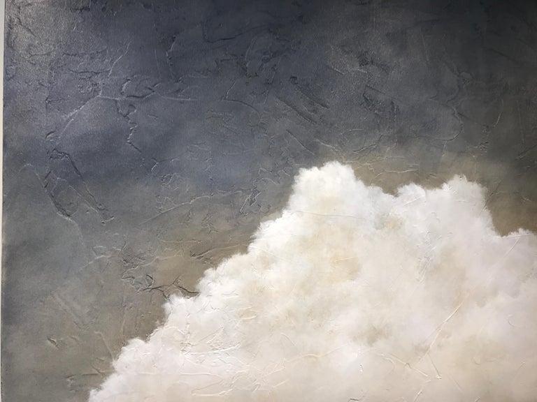 Jim Seitz - Sweet Escape by Jim Seitz, Large Acrylic and Silver Leaf ...