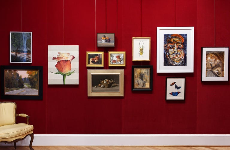 Jim Wise - "Babylon" - rose painting, still life, botanical realism ...