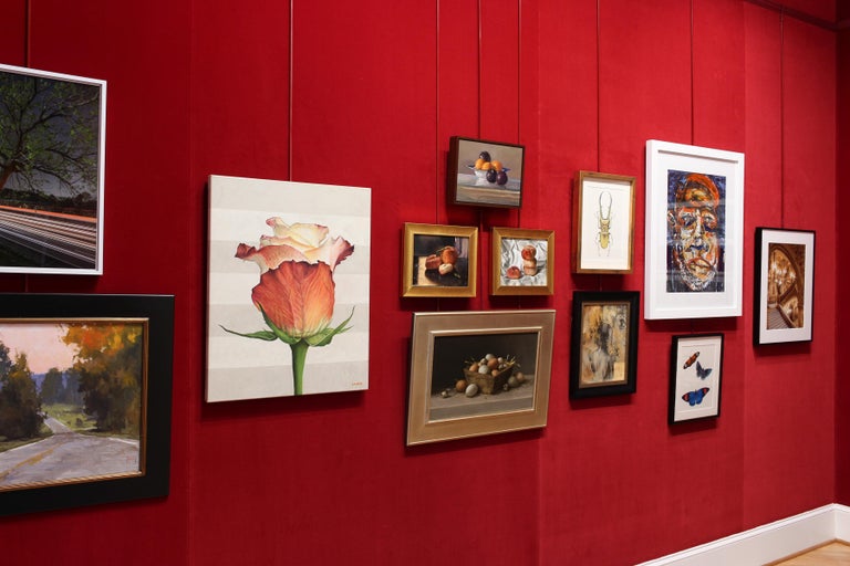 Jim Wise - "Babylon" - rose painting, still life, botanical realism ...