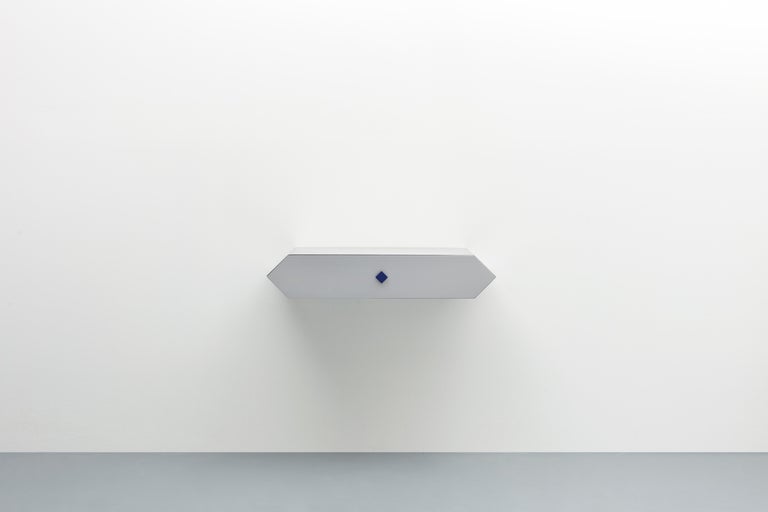 Contemporary Wall Fast Desk Jimmie Wood by Chapel Petrassi For Sale at ...