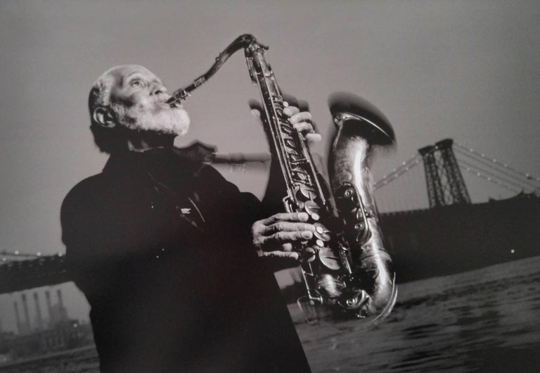 Jimmy & Dena Katz - Sonny Rollins, Williamsburg Bridge, NYC; From Jazz ...