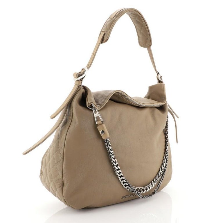 Jimmy Choo Biker Bag Leather Large at 1stDibs