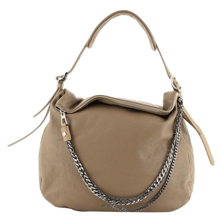 Jimmy Choo Biker Bag Leather Large at 1stDibs