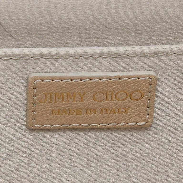 Jimmy Choo Multicolor Glitter Cayla Clutch For Sale at 1stDibs