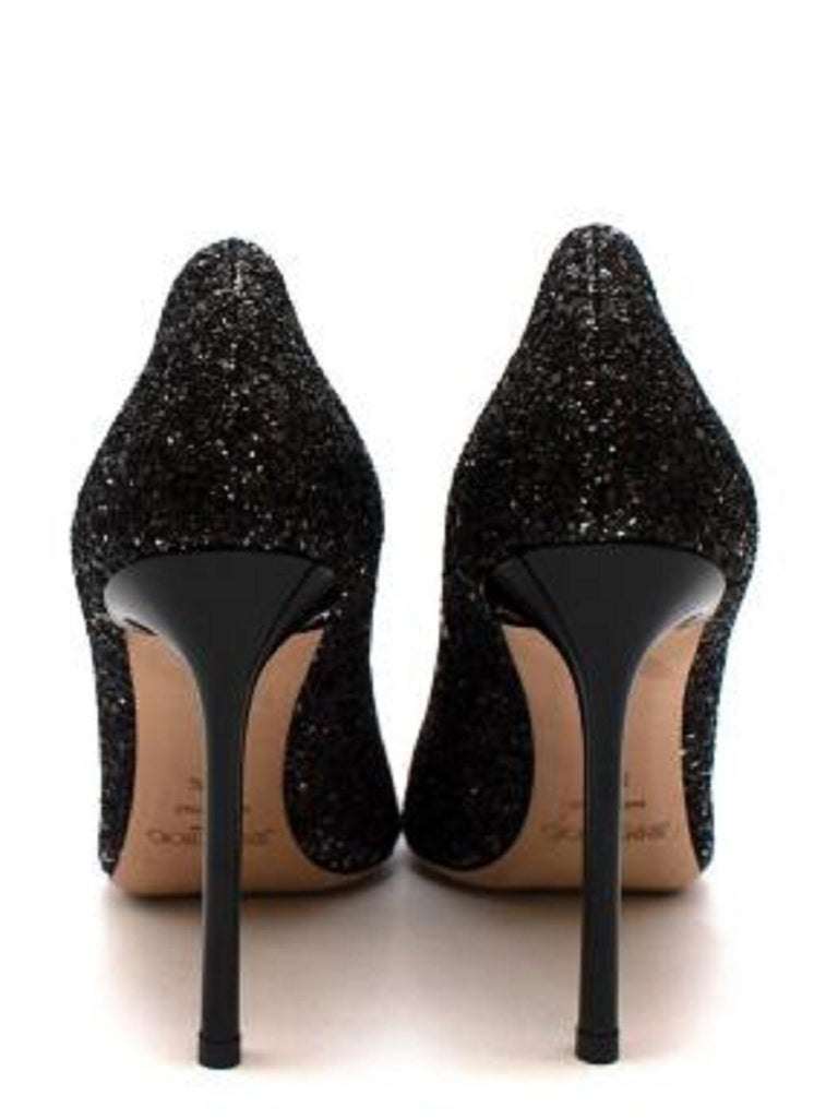 Jimmy Choo Romy Ombre Glitter Pumps For Sale at 1stDibs