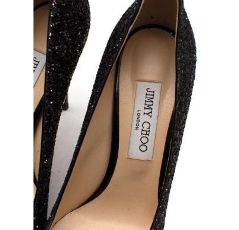 Jimmy Choo Romy Ombre Glitter Pumps For Sale at 1stDibs